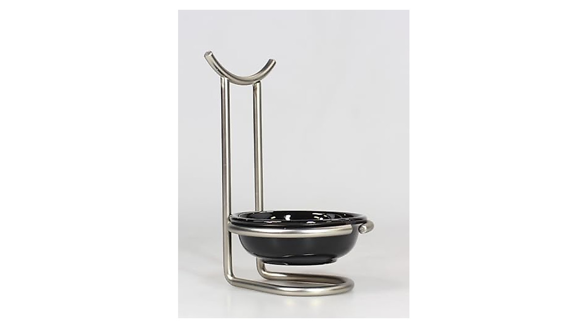 Spectrum Euro Vertical Spoon Rest with Ceramic Dish for Kitchen ...
