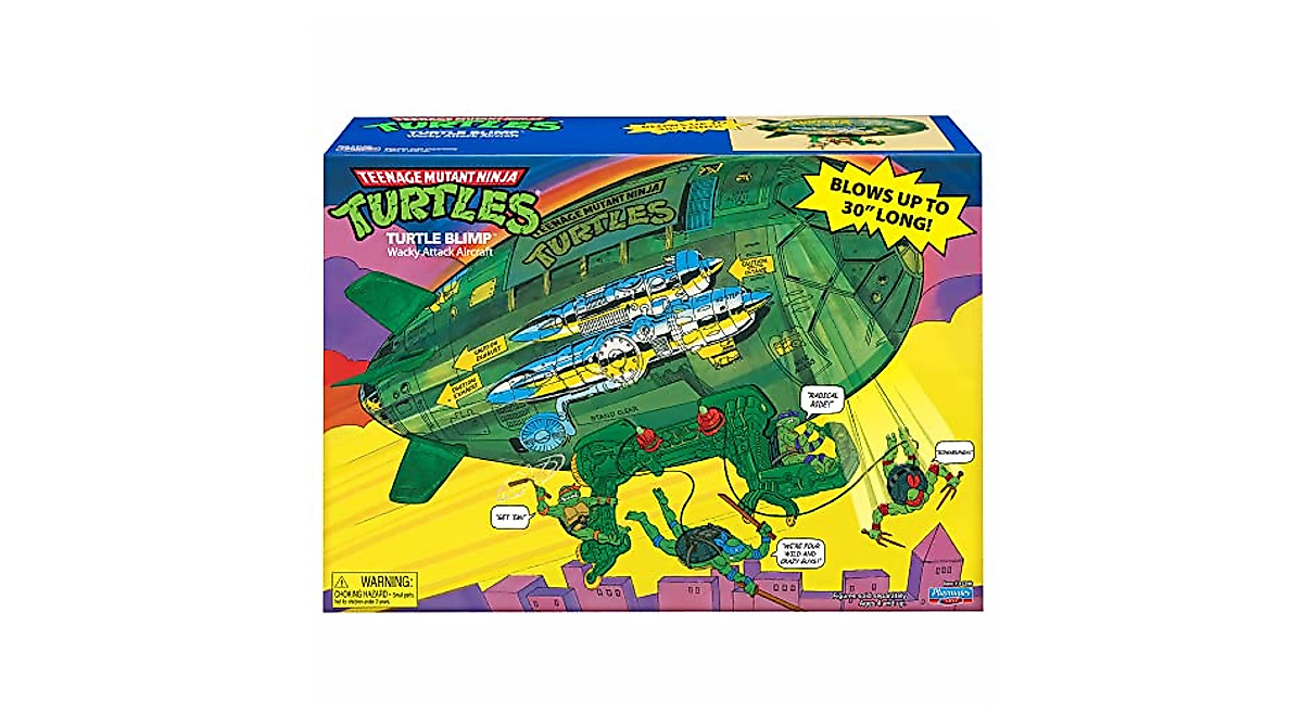 Teenage Mutant Ninja Turtles Classic Turtle Blimp - Fun Playset for Kids