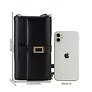 VASETA Wallet Purse for Women, Small Wallet Crossbody,PU Leather Clutch Purse,Credit Card Holder/Cash/Card Organizer Wallet