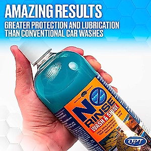 Optimum No Rinse Wash and Shine - ONR Car Wash, New Formula Version 5, Safe on Paint, Coatings, Wraps, and Interior, Rinseless Wash provides a Car Wash Soap Alternative (32 oz)