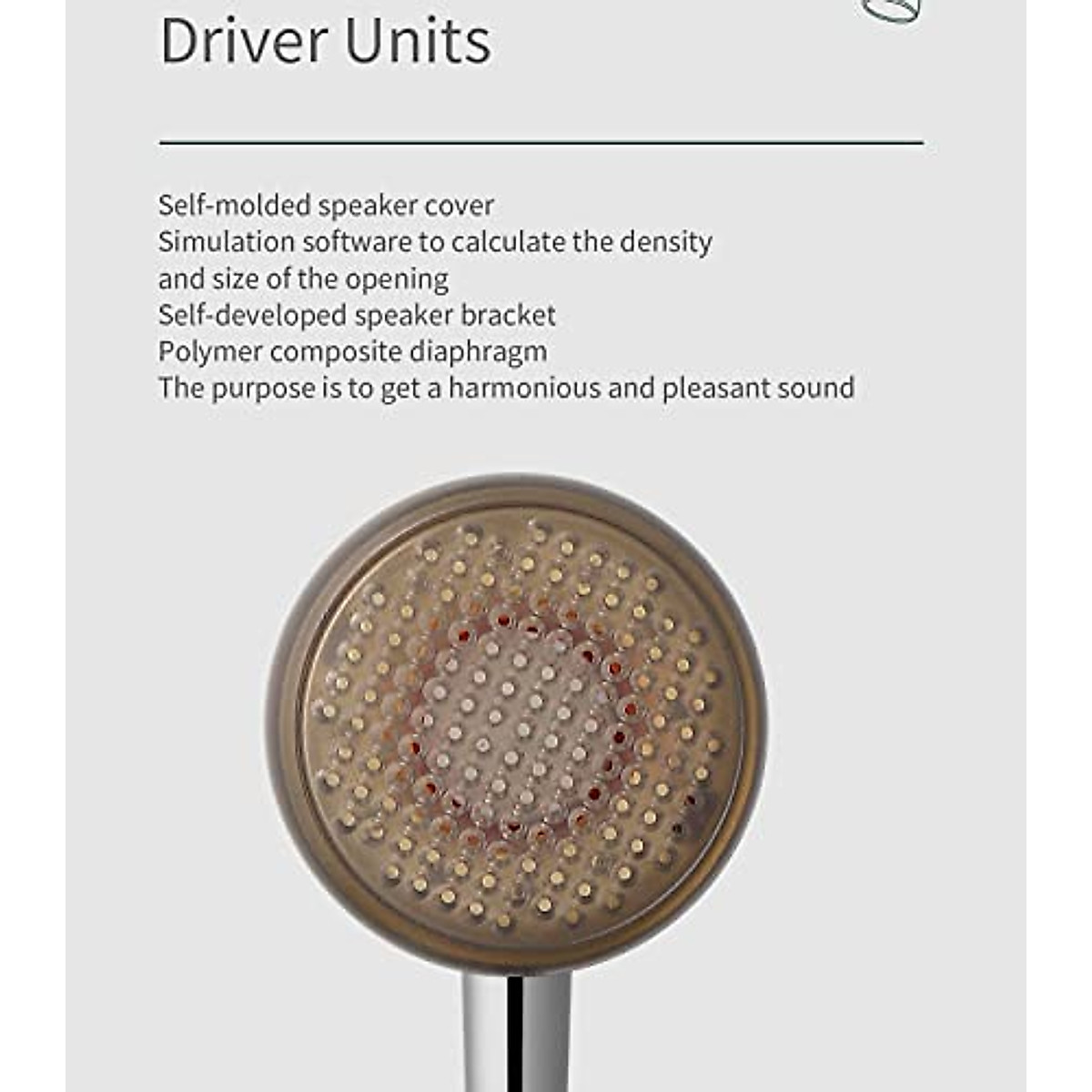 Keephifi in Ear Monitors HZSOUND Bell Rhyme Wired Earphones,15mm Driver Unit HiFi Earbuds with Clear Sound Headset,HiFi Bass Noise-Isolating Headphone for Music,Game,Sport,Audiophile(with mic)…