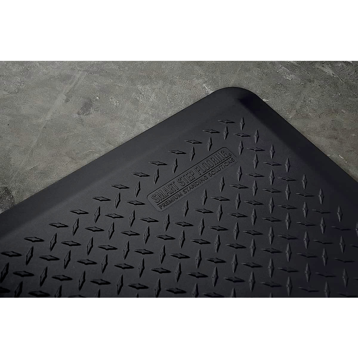 WellnessMats Original Collection Anti-Fatigue Floor Mat, Gray, 60 in. x 48 in. x ¾ in. Polyurethane – Ergonomic Support Pad for Home, Kitchen, Garage, Office Standing Desk – Water Resistant, Non-Slip,