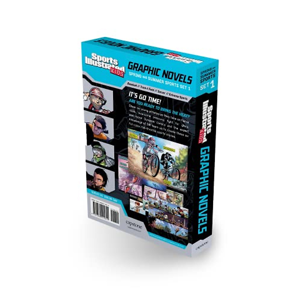 Sports Illustrated Kids Graphic Novels Box: Spring and Summer Sports Set 1