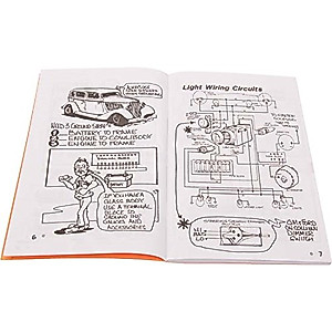 22-Circuit Universal Automotive Wiring Harness and How to Wire Your Street Rod Instruction Book, Wires are Color Coded and Labeled for Easy Installation