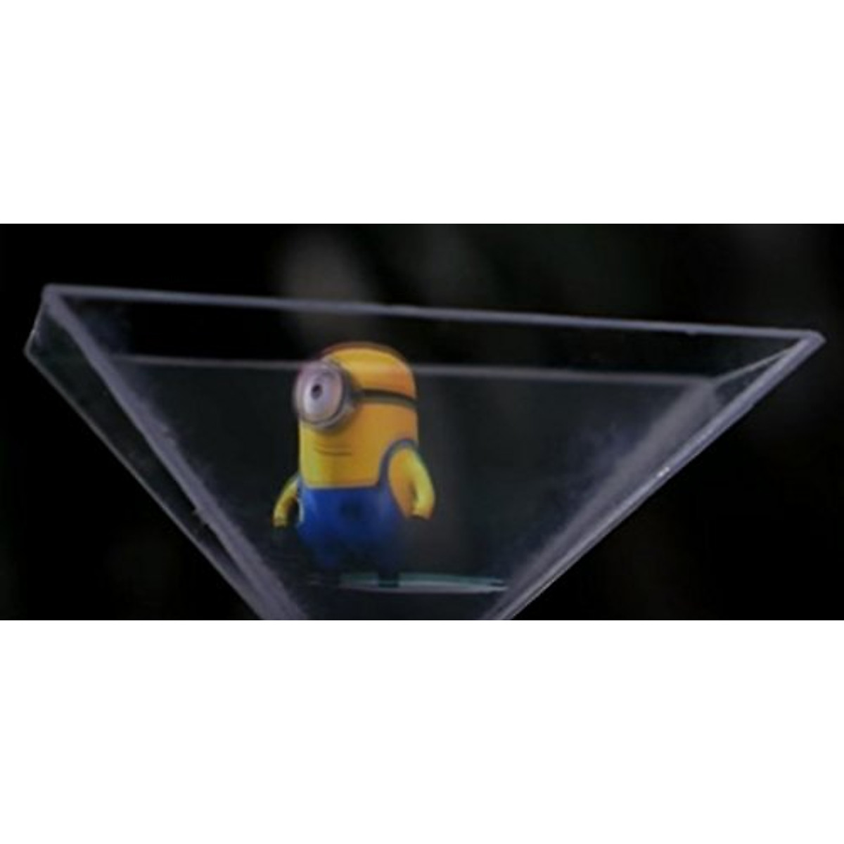 Pack of 2! Individually Packaged, 2X Spectre Hologram Smartphone Hologram Projector, Suitable for Any Smartphone, Compatible Holographic Prism