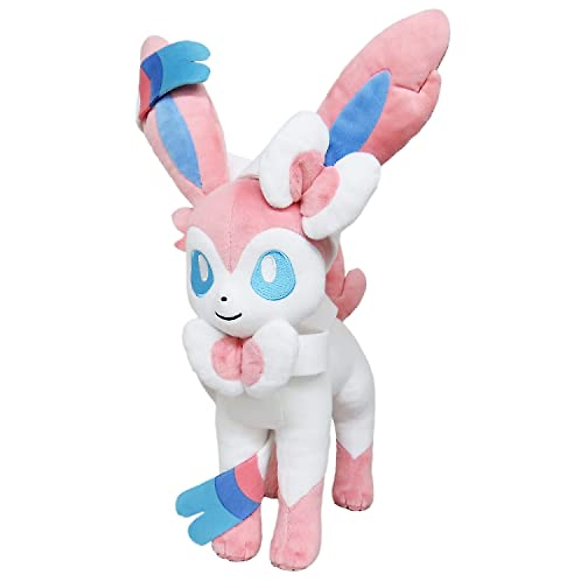 Pokemon SAN-EI PP224 All Star Collection, Nymphia (M) Plush Toy, Height 13.4 inches (34 cm)