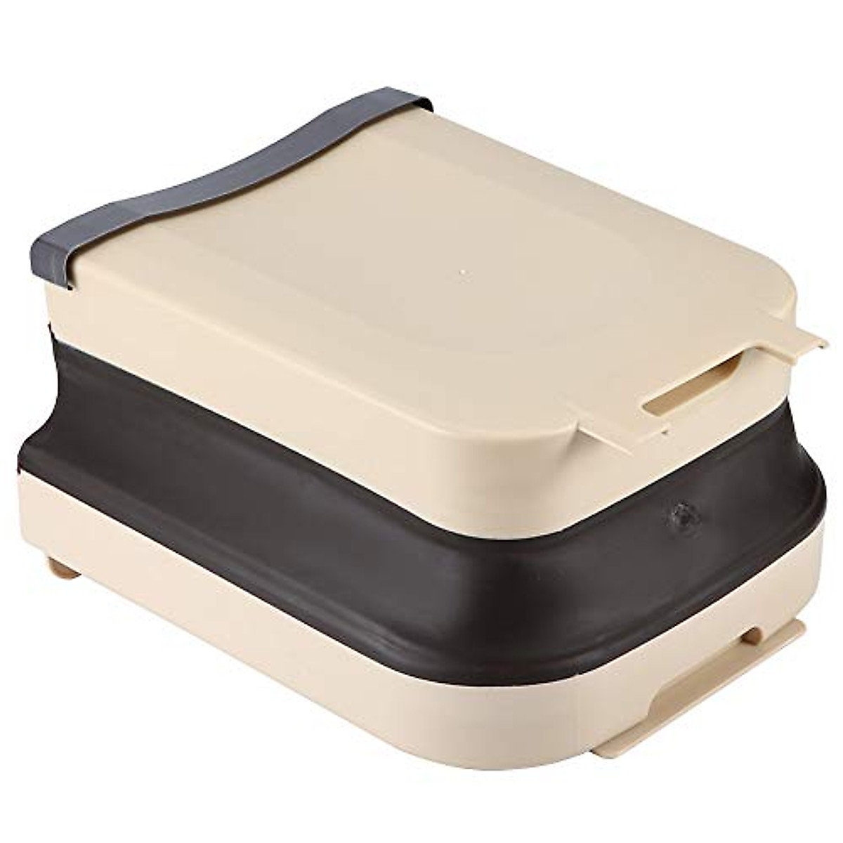 Hanging Trash Can Wall Mounted Folding Waste Bin Kitchen Cabinet Door Hanging Trash Garbage Can Container for Home Cars