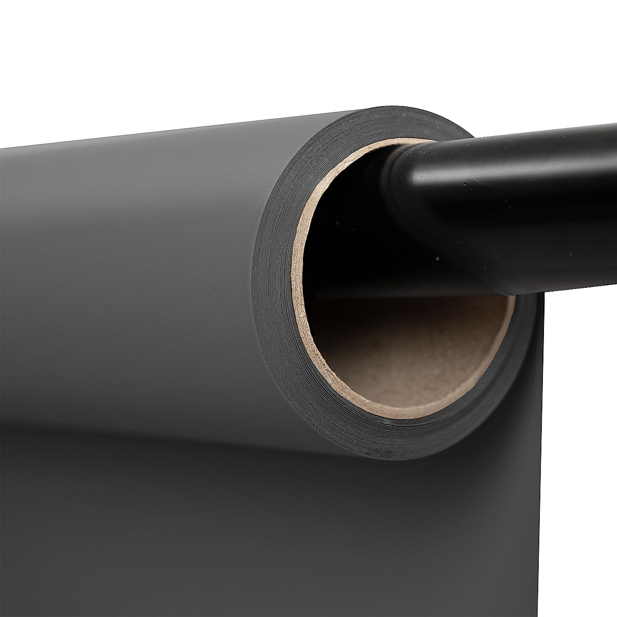 Kate Gray Paper Backdrops for Photography Seamless Paper Roll Background Paper Backdrop Rolls, 4.4x16ft(52" x16'), Grey