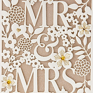 Hallmark Wedding Card (Mr. & Mrs.)