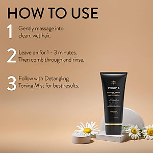 PHILIP B Russian Amber Imperial Conditioner 2 oz. (60 ml) | Restorative, Color-protective, Weightless Hydration