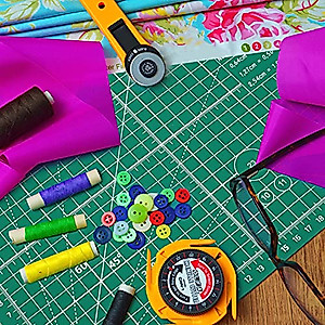 Self Healing Cutting Mat 9'' x 12'' and 12'' x 18'' Cutting Mats for Crafts 2 Packs Cutting Board for Sewing Scrapbooking Project