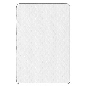 Signature Sleep Tranquility 6 Inch 2-Sided Reversible Bonnell Spring Coil Mattress, Full Size, GreenGuard Gold Certified, White