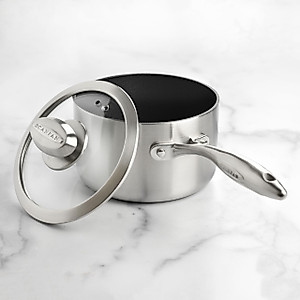 Scanpan CX+ 2-quart Saucepan - Stratanium Plus Nonstick - 5-ply Stainless Steel