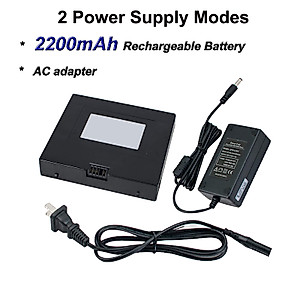 Fencia Veterinary Ultra-Sound Scanner kit Vet Ultra Sound Machine for Dog Pregnancy, Rechargeable Smart B-Ultrasound Handscan with 3.5MHz Mechanical Sector Probe for Animals Pets【US】