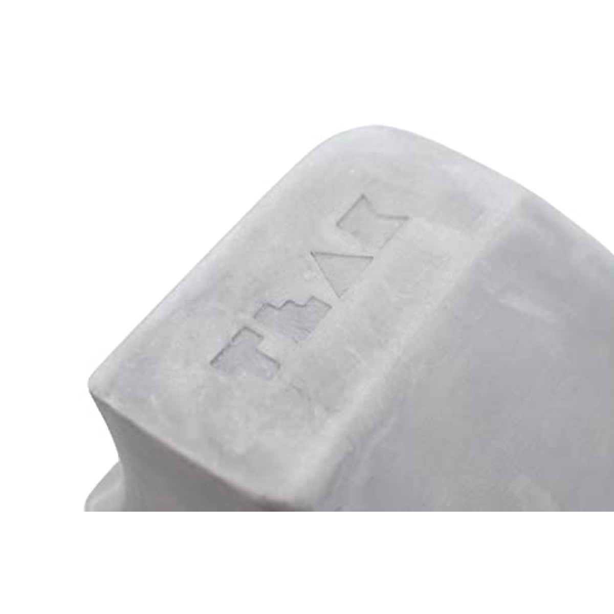 Teak Tuning Monument Series Concrete Fingerboard Wave Obstacle - 4.25" Wide, 2" Tall - Ultra Premium, Super Durable Polymer Modified Concrete - Sterling Gray Colorway