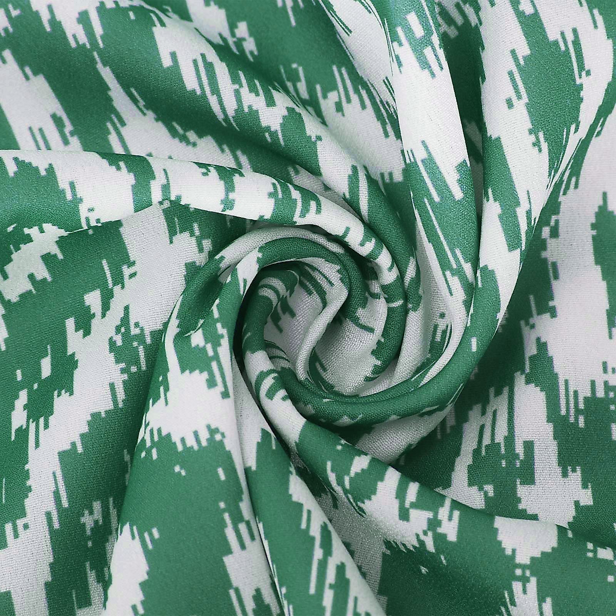 Cnebo New Women's Medium and Long Sleeve Dress with Tassels Wide Bohemian Print V Neck Length Sexy Maxi Dresses for Women 2023 Green