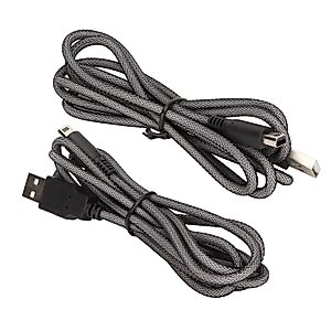 Septpenta 2Pcs 5ft 3DS/ 2DS USB Charger Cable, Supports Playing While Charging, Portable Power Charging Cord Cable for 2DS 3DS 3DS XL New 3DS New 3DS XL New 2DSXL NDSI NDSI LL