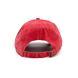 Culture Fly World of Warcraft Horde Knit Patch Dad Hat Red