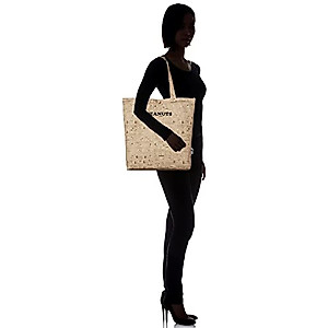 Siffler(シフレ) Canvas Tote Bag HAP6009, PN105. Snoopy Comic Mocha