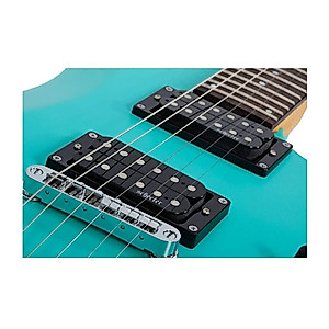 Schecter C-6 Deluxe 6-String Electric Guitar (Right-Hand, Satin Aqua)