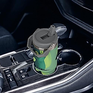 STVNKML 30 Oz Tumbler with Handle And Straw, Colorful Cartoon Cat Leakproof Stainless Steel Water Bottle for Hot & Cold Drinks 24 Hours, Car Cup Holder Friendly, Travel Mug for Home, Office, Gym