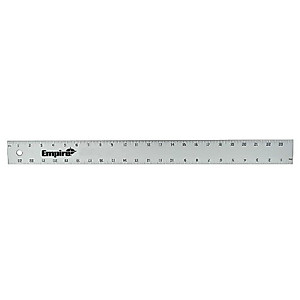 Empire Level 4002 Heavy Duty Aluminum Straight Edge, 24-Inch