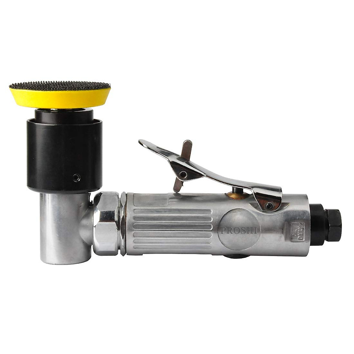 PROSHI 2" and 3" angle orbital sander, 3-inches random orbital air sander, pneumatic sander for auto sanding tools, dual-action polisher, angle head for tight work areas