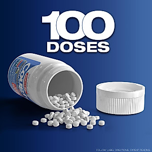 RoboHBr Cough Suppressant, Dextromethorphan HBr 30mg, 100 Tablets, 100 Doses for Effective Cough Relief