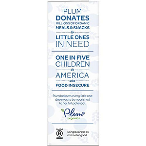 Plum Organics Jammy Sammy Blueberry & Oatmeal, 1.02 Oz, 5 Ct