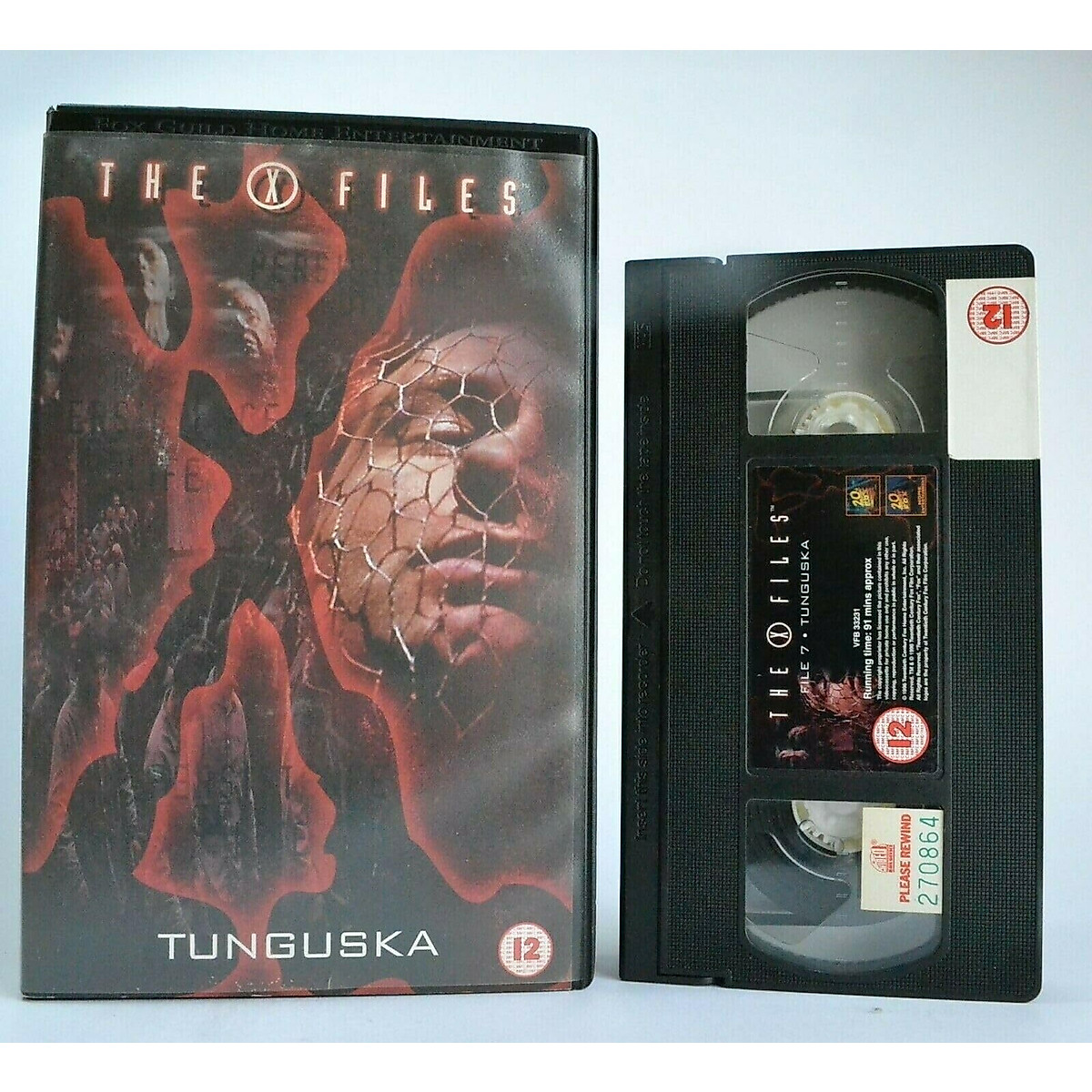 The X-Files: Tunguska (1996) - Sci-Fi TV Series - Large Box - Ex-Rental - VHS