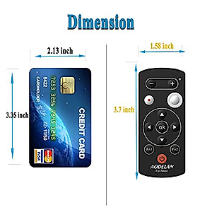 AODELAN for Nikon P1000 Z50 Camera Remote Control P950 B600 A1000 Z30 Z6 II Z7 II Zfc Z fc Shutter Release (Replace Nikon ML-L7)