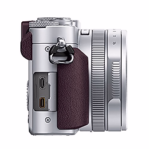 Panasonic Lumix DMC-LX100 Digital Camera, 12.8MP, 3.0-Inch Display, 24-75mm Leica DC Vario-Summilux f/1.7-2.8 Lens, 4K Ultra HD Video, HDMI/USB, Wi-Fi, NFC (Silver)