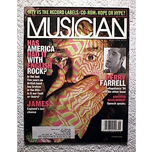 James (Laid) - Musician Magazine - #188 - June 1994