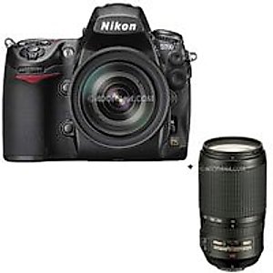 Nikon D700 Digital SLR Kit with Nikon AF-S VR Zoom-NIKKOR 24-120mm f/3.5-5.6G IF-ED Lens, & 70mm - 300mm f/4-5.6G ED-IF AF-S VR (Vibration Reduction) - USA Warranty