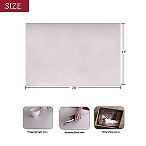 Newsprint Packing Paper Sheets for Moving, Shipping, Box Filler, Wrapping and Protecting Fragile Items 1.3 Lbs (50 Sheets, 26” x 15”)