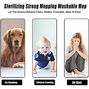 Mop Pad Cloth Wipes Cleaning Tools Kit For P10/QRevo Sweeping Parts Accessories Rag Mop Robot Vacuum Cleaner Replacement Washable Mop Pads Vacuum Cleaner Cleaning Supplies Mop Cloth Accessories Floor