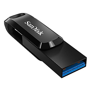 SanDisk Ultra 512GB Dual Drive Go Type-C for Smartphone, Tablets, Computers (SDDDC3-512G-G46) 2-in-1 USB Flash Drive Type-A & Type-C Pen Drive Bundle with (1) Everything But Stromboli Lanyard