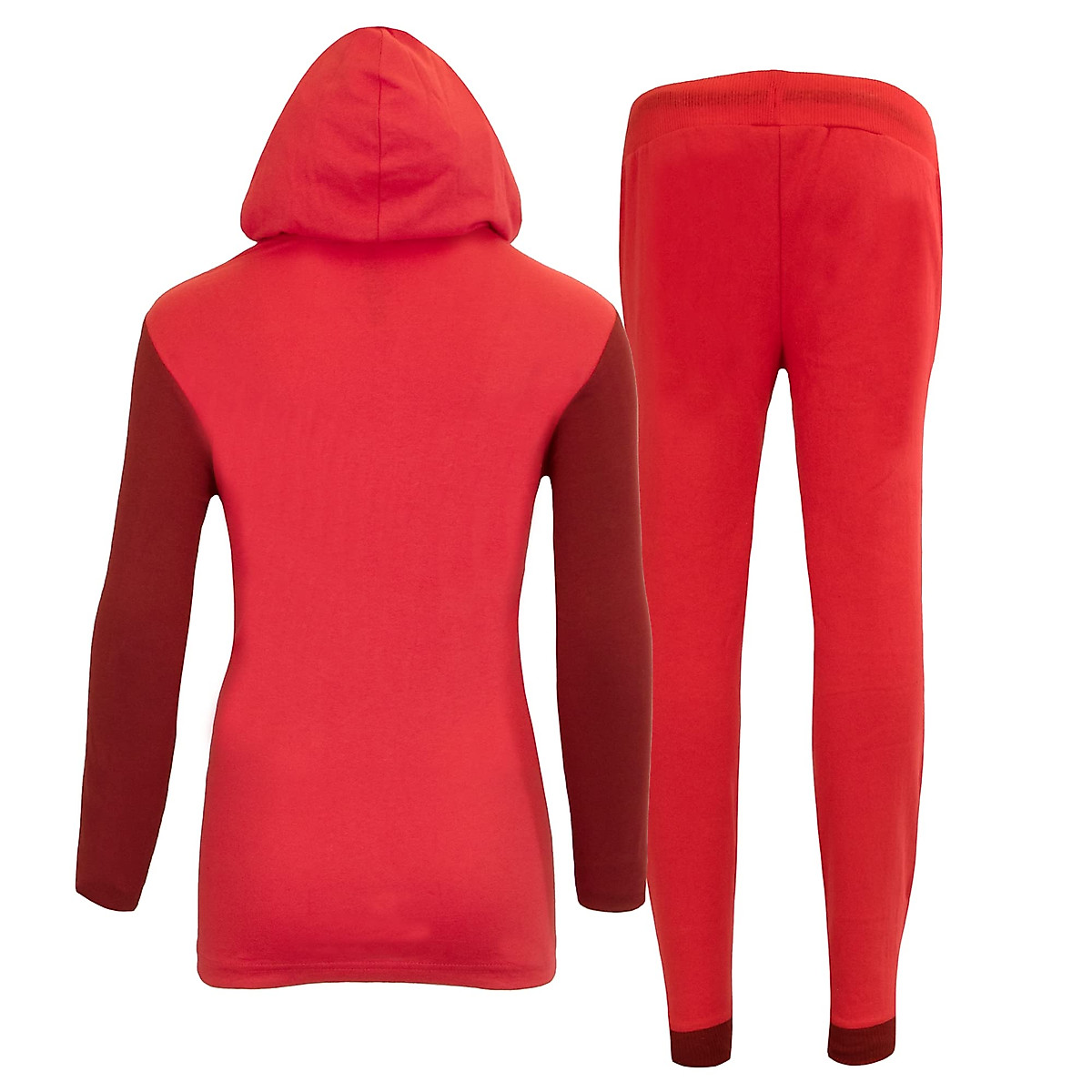 LEGO Ninjago Boys Pants Sets, Ninjago Pullover Hoodie Tee and Pants Sets for Boys (Red, 7)