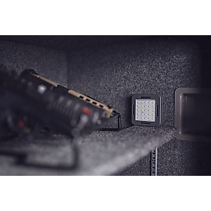 Lockdown Cordless Automatic 25 LED Vault Light (2 pack) with 70 Lumens and Motion Sensor for Convenient Gun Safe Lighting and Organization, Gray