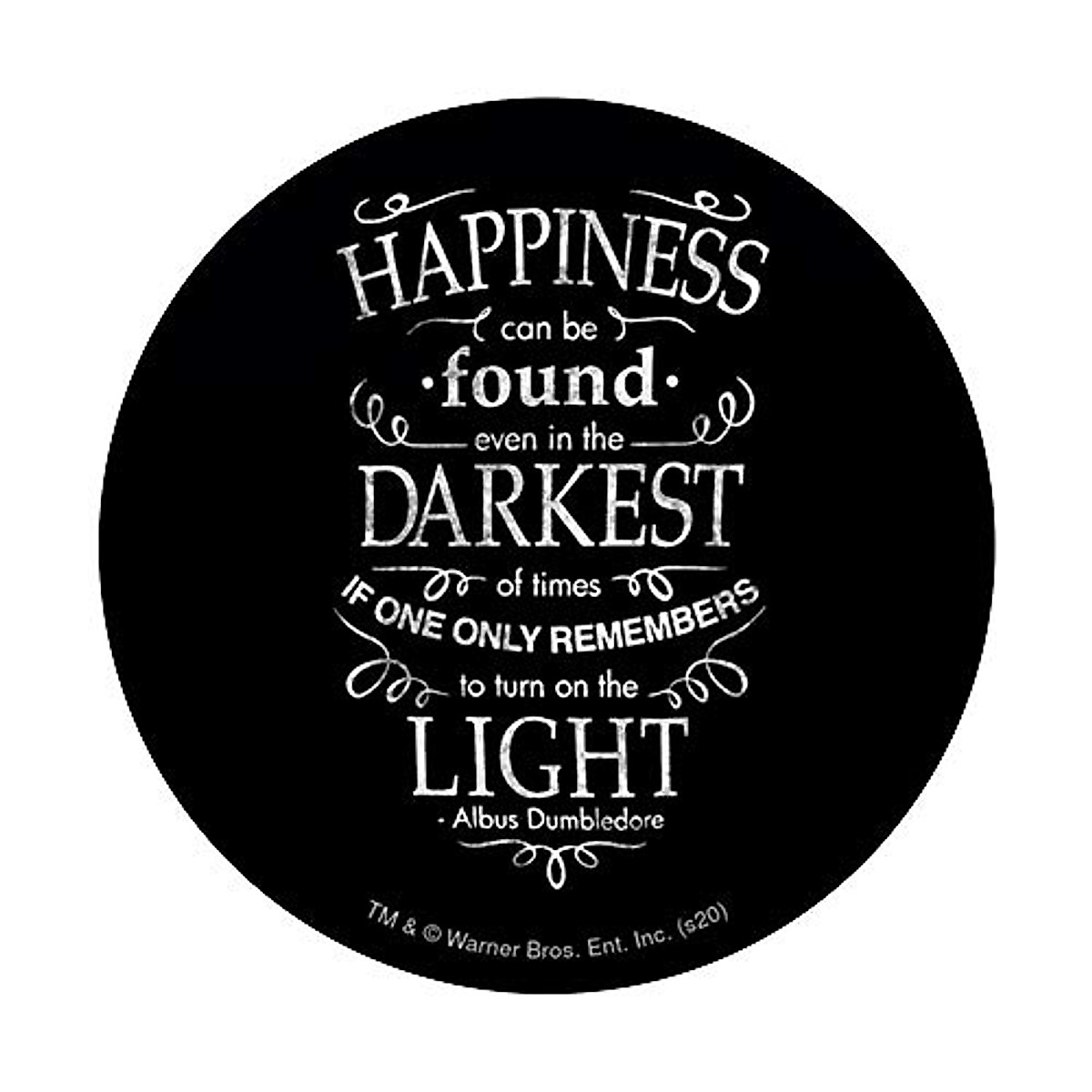 Harry Potter Happiness Quote PopSockets Swappable PopGrip