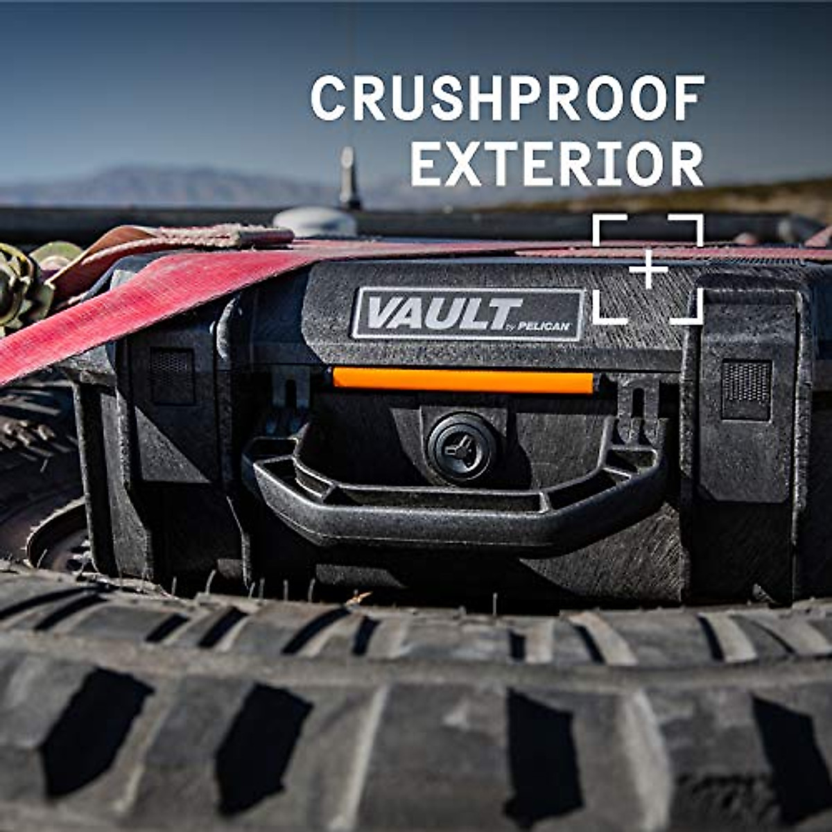 Vault by Pelican - V200 Multi-Purpose Hard Case with Foam (Bright Green)