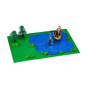 DecoPac Fisherman with Action Fish DecoSet Cake Decoration, 3 Piece Set, (16334)