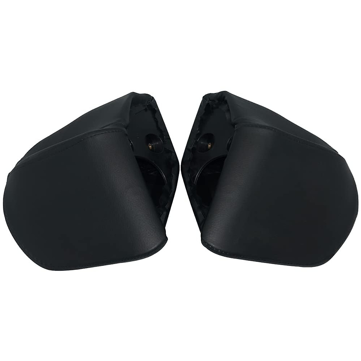 WOWTK King Tour Pack 6.5" Rear Speakers Pod Kit fits for Harley Touring Electra Glide, Street Glide, Ultra Limited, Road Glide Ultra and Tri Glide Models 2014-2023,Chrome