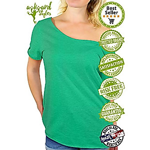 Awkwardstyles Three Sugar Skulls with Roses Off Shoulder Tops T-Shirt + Sticker Gift Black XL