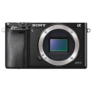 Sony a6000 Mirrorless Camera with 16-50mm Lens Bundle - ILCE6000L/B + Prime Accessory Package Including 128GB Memory, TTL Flash, Extra Battery, Editing Software Package, Auxiliary Lenses & More