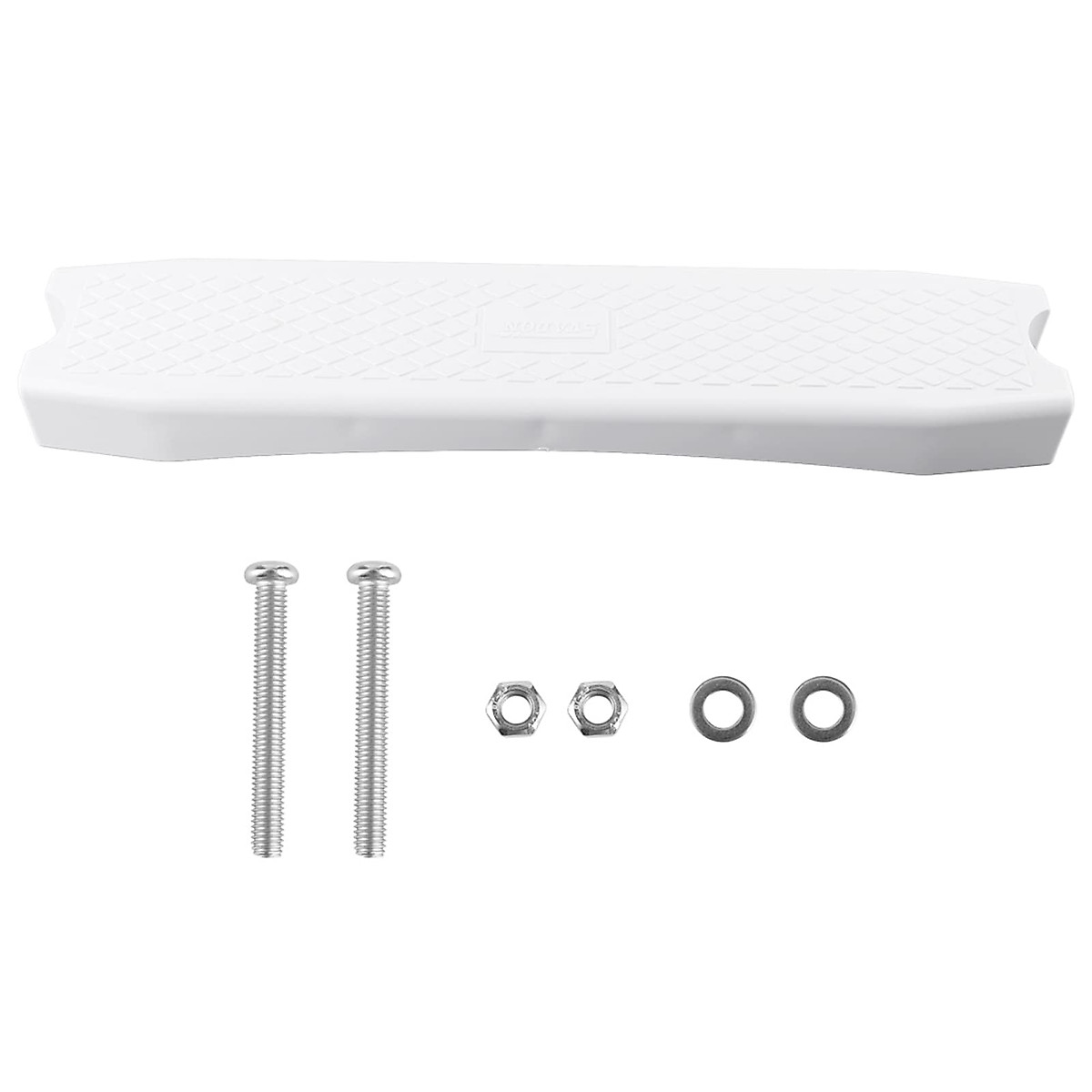 Pool Ladder Replacement Steps, Plastic Good Bearing Cpacity Swimming Pool Ladder Steps with Non‑Slip Pad, Durable Ladder Tread Accessory for Most Above-Ground & In-Ground Ladders Hot Spring Pool