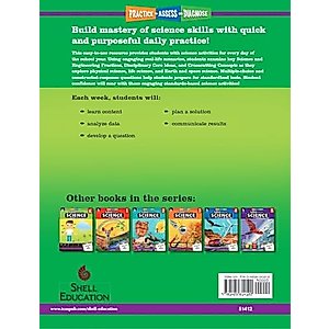 180 Days™: Science, Earth and Space Science for 6th Grade Practice Workbook for Classroom and Home, Cool and Fun Practice Created by Teachers (180 Days of Practice)