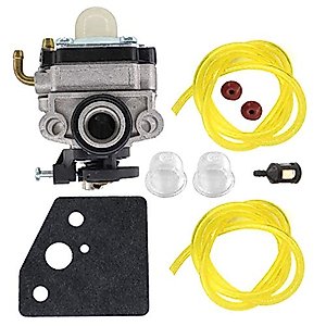 AISEN Carburetor for Craftsman 4 Cycle Mini Tiller 316.292711 Fuel Line Filter Primer Bulb Carb Gasket