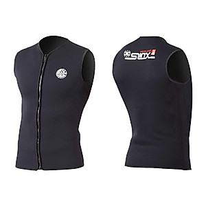 Dizokizo Men Women Wetsuit Top 3mm Thermal Sleeveless Neoprene Diving Vest for Canoeing Surfing Kayaking Sauna Swimsuit