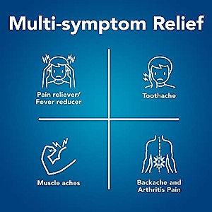 Good Sense Ibuprofen Tablets, 200 mg, Pain Reliever and Fever Reducer, 50 Count (Pack of 2)